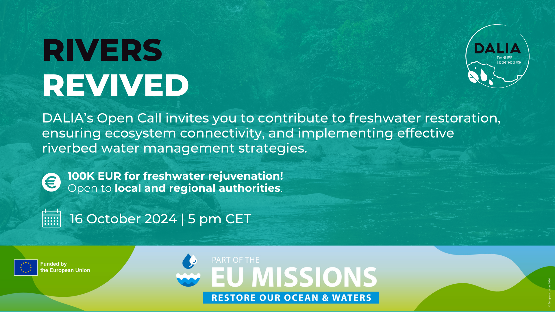 News alert: DALIA DANUBE LIGHTHOUSE Open call — PoliruralPlus