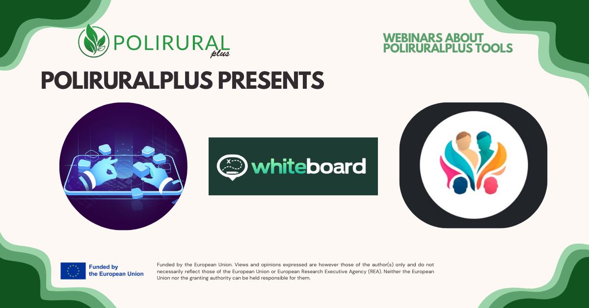 Upcoming webinars: MapWhiteboard, MAATool, and RAG/GeoRAG — PoliruralPlus